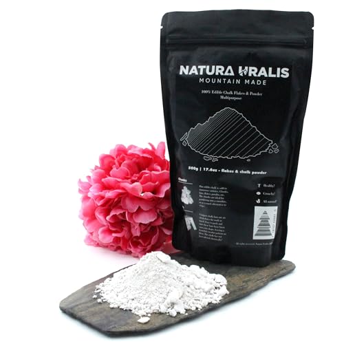 ASMR sensory experience with chalk flakes