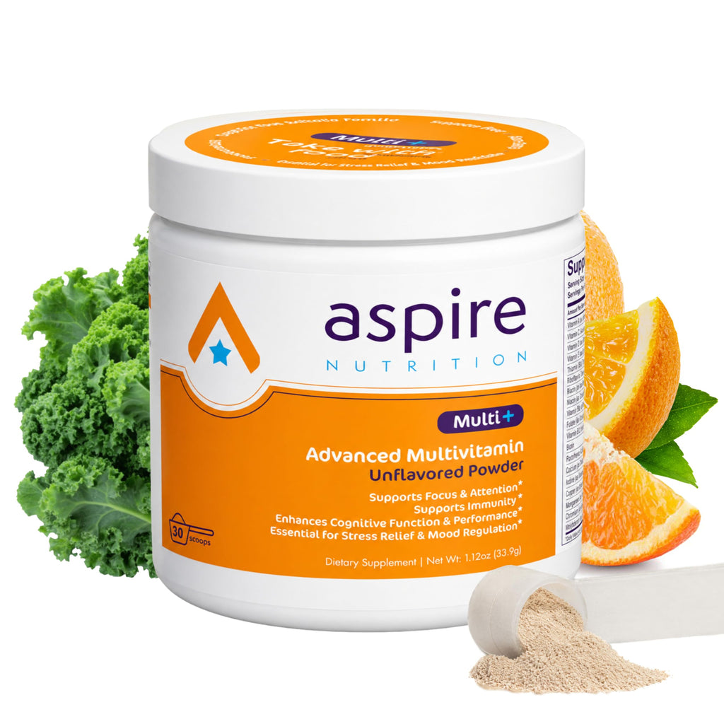 Aspire blended vitamin powder for kids