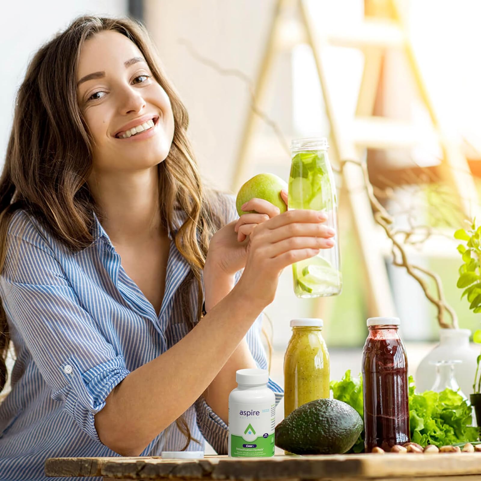 Aspire Nutrition Clear+ for energy boost
