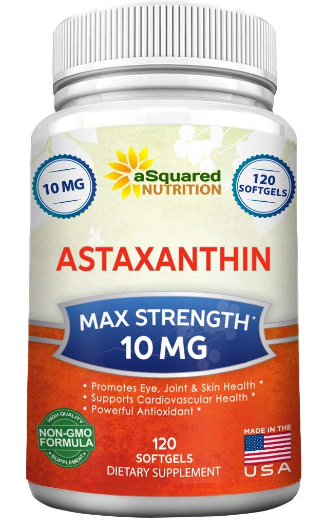 aSquared Nutrition Astaxanthin benefits for skin