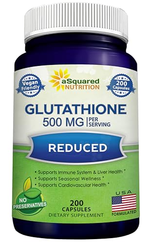 aSquared Nutrition glutathione capsules