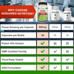 aSquared Nutrition herbal ginseng extract