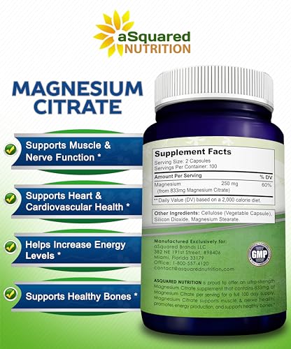 aSquared Nutrition magnesium for overall health
