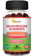 aSquared Nutrition mushroom gummies for energy