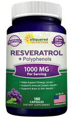 aSquared Nutrition Resveratrol health benefits