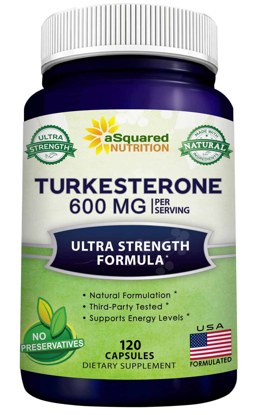 aSquared Nutrition Turkesterone capsules for health