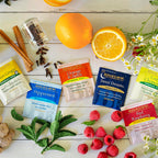 assorted chamomile tea selection