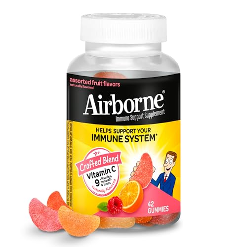 assorted fruit flavor vitamin gummies