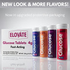 assorted glucose tablets for convenience