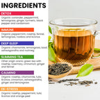 assorted herbal tea flavours