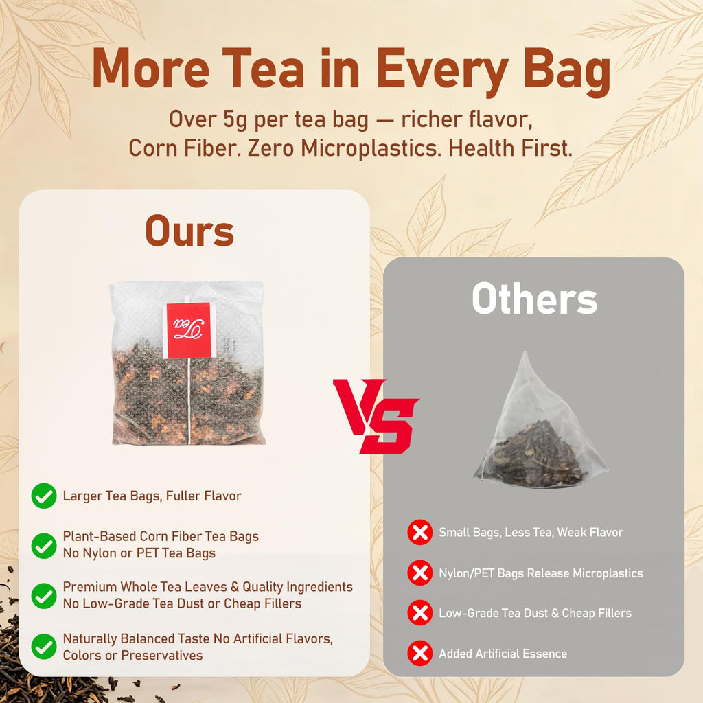 assorted herbal tea flavours