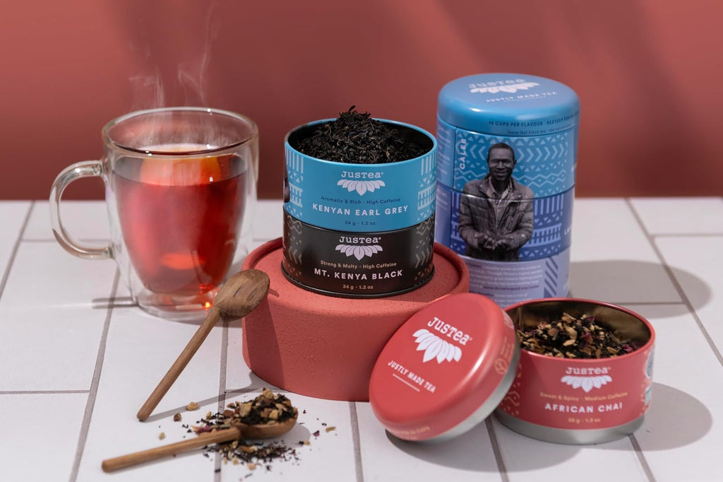 assorted herbal tea flavours