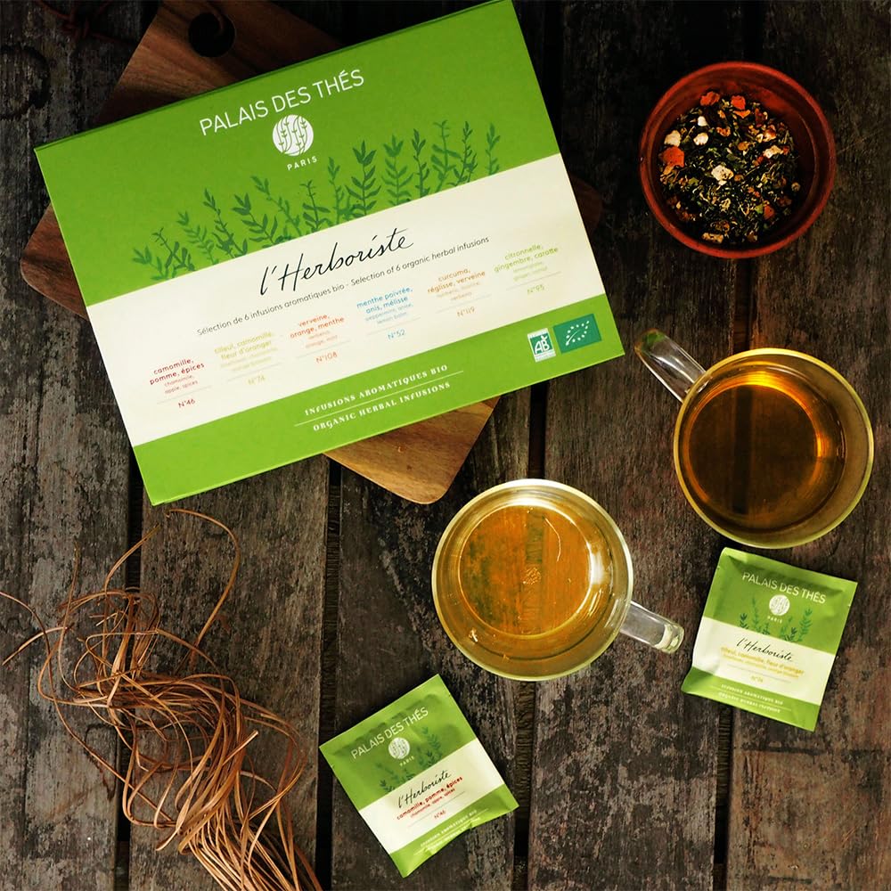 assorted herbal teas for relaxation