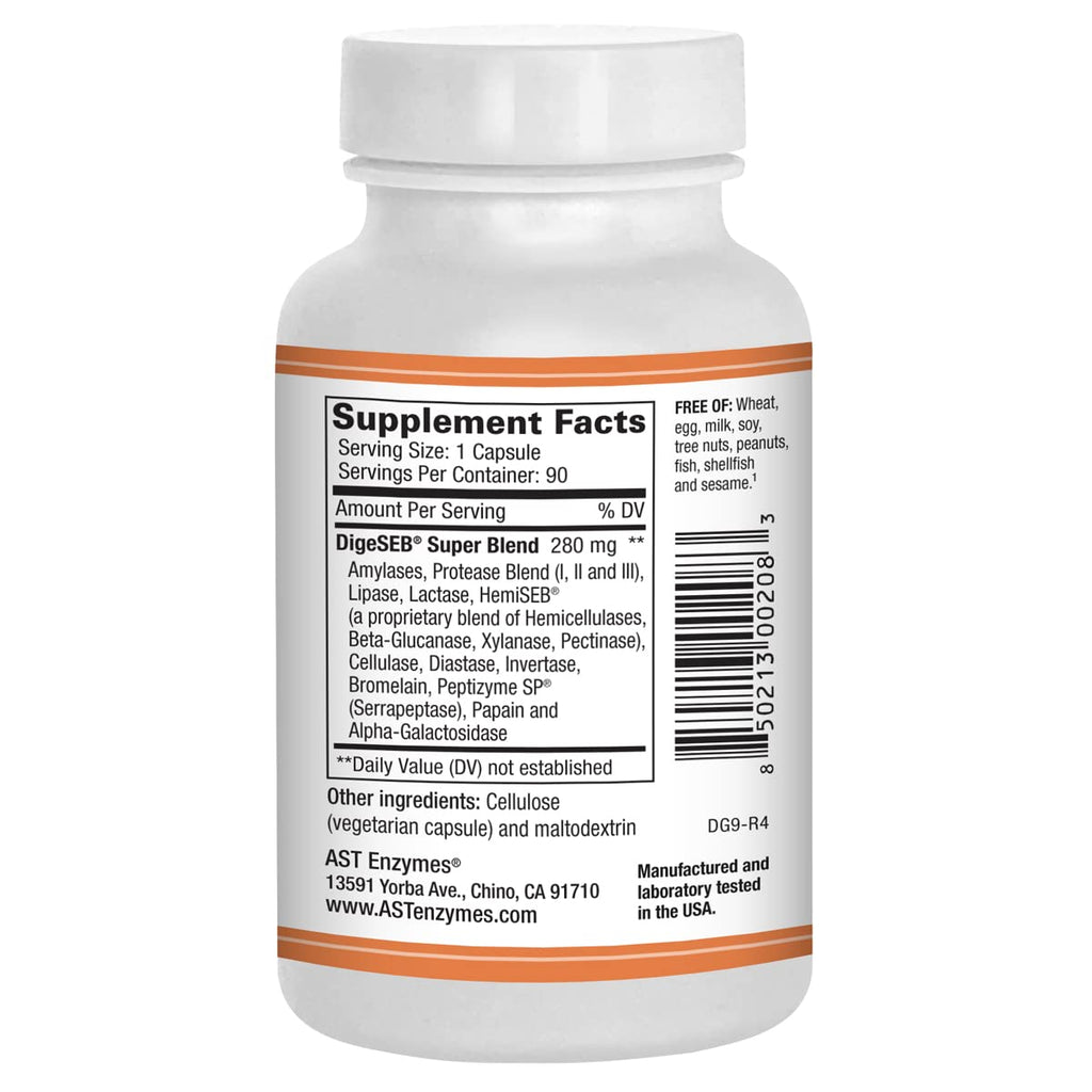 AST Enzymes Digest-GI benefits