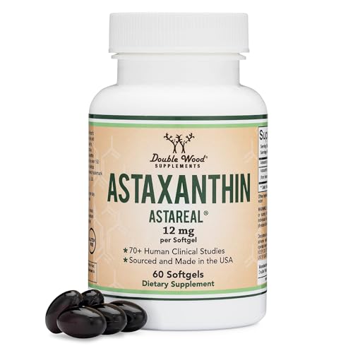 AstaReal astaxanthin softgels for skin health