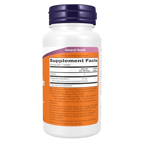 Astaxanthin 10 mg softgels for wellness