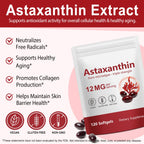 Astaxanthin 12 mg for antioxidant support