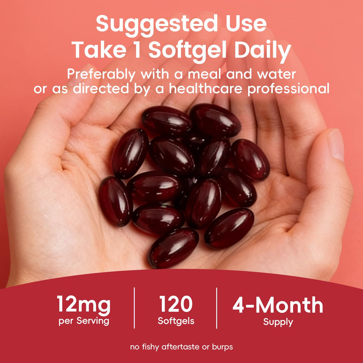 Astaxanthin 12 mg for athletic recovery