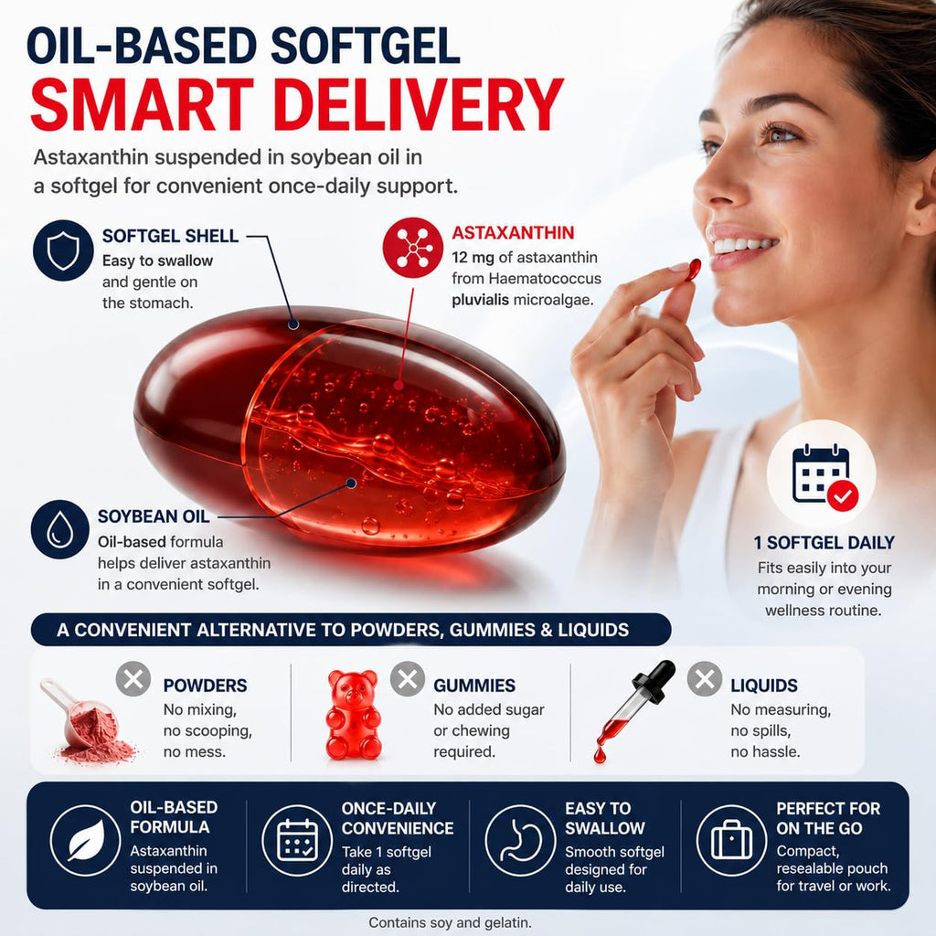 Astaxanthin 12 mg immune booster