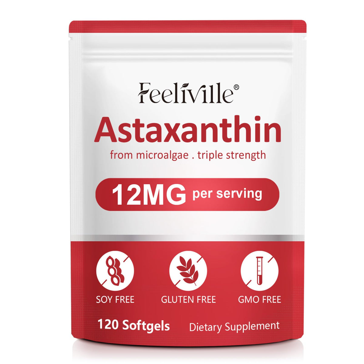 Astaxanthin 12 mg softgels benefits