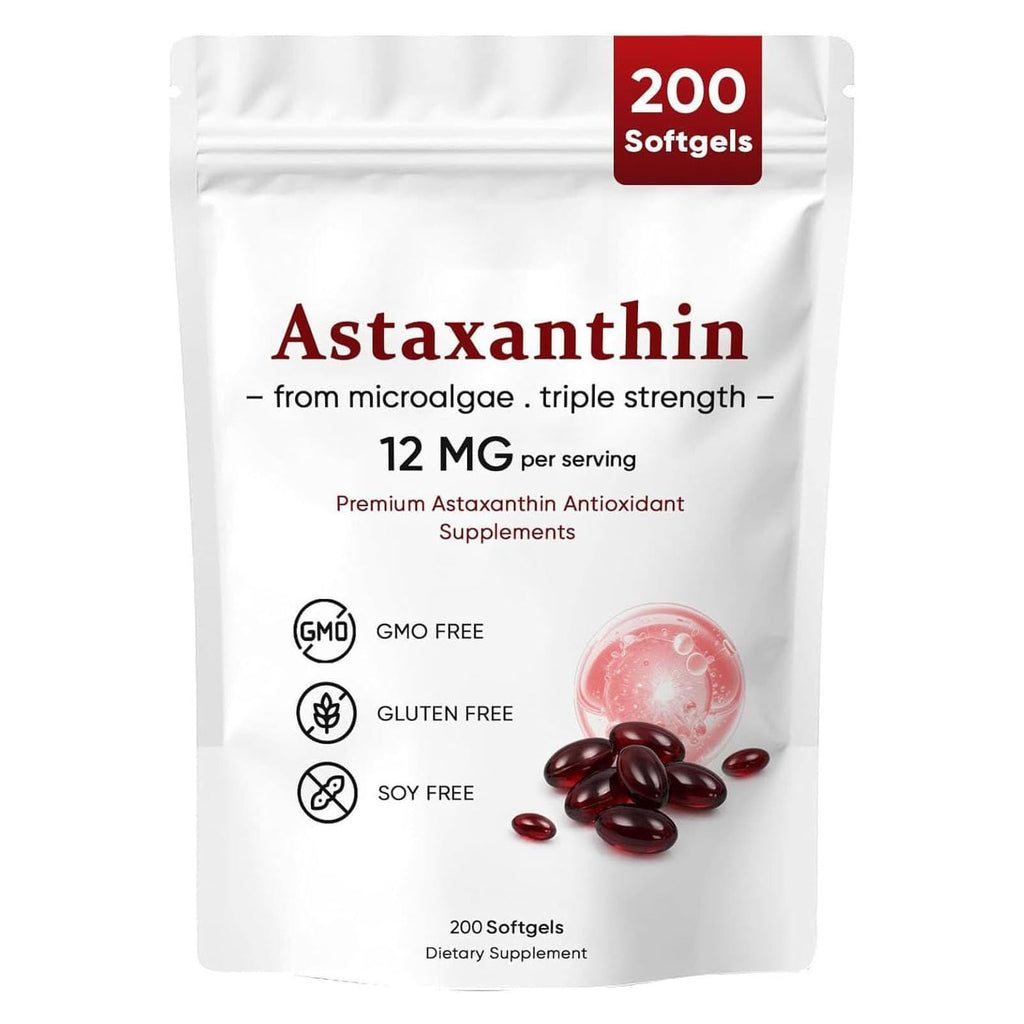 Astaxanthin 12 mg softgels for health