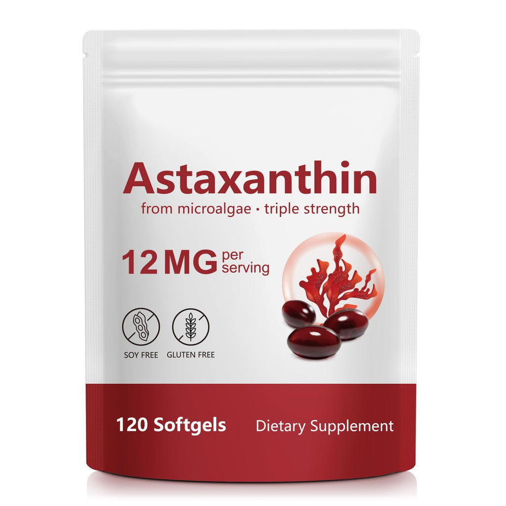 Astaxanthin 12 mg softgels for health