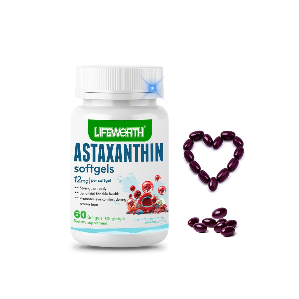Astaxanthin 12 mg softgels for health