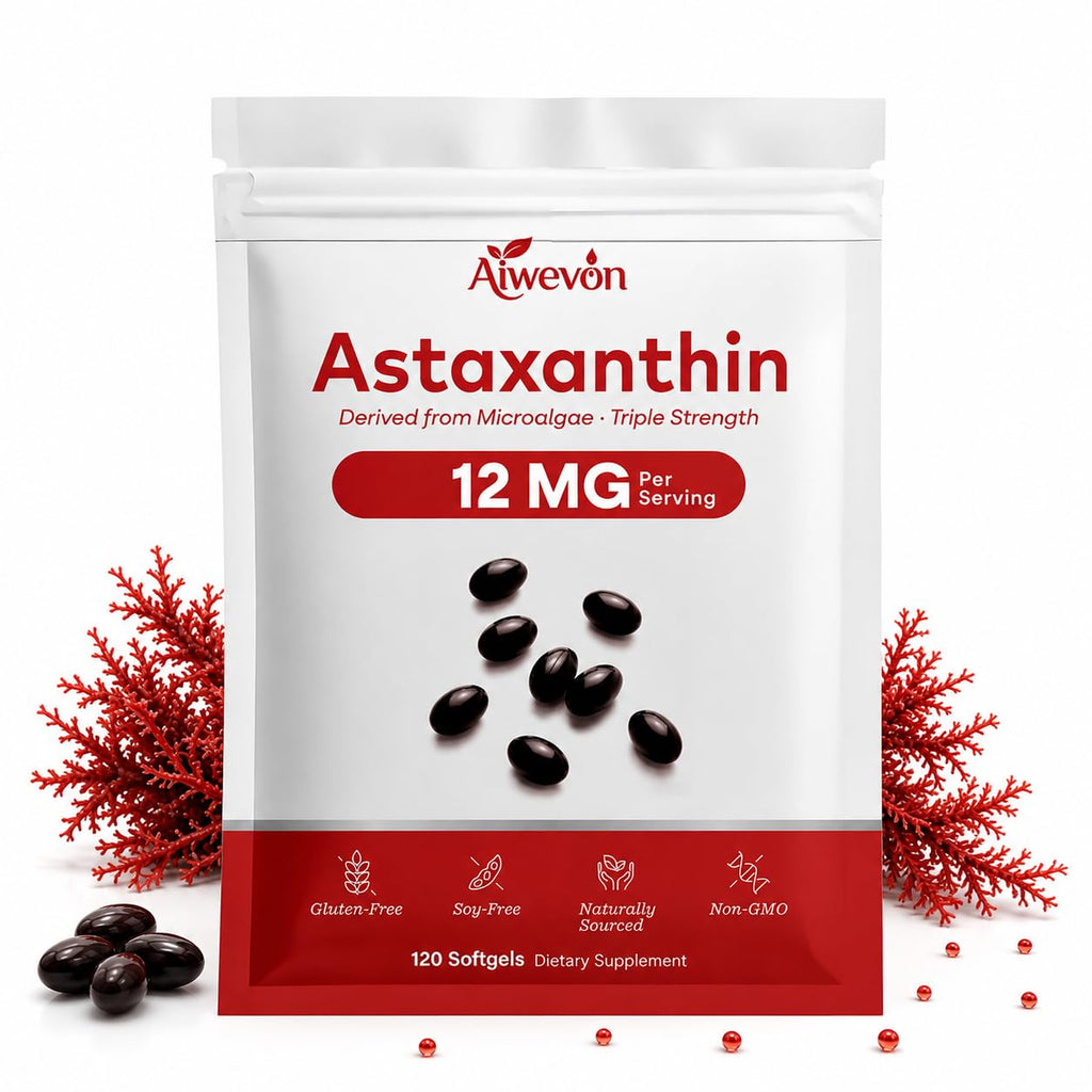 Astaxanthin 12 mg softgels for health