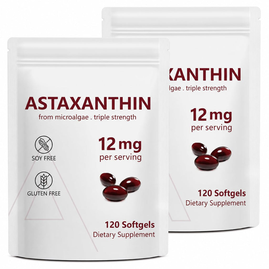 Astaxanthin 12 mg softgels for health