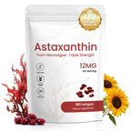 Astaxanthin 12 mg softgels for skin health