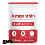 Astaxanthin 12 mg softgels for wellness