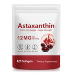 Astaxanthin 12 mg softgels for wellness