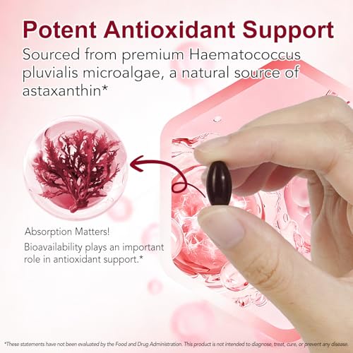 Astaxanthin 120 softgels for daily use