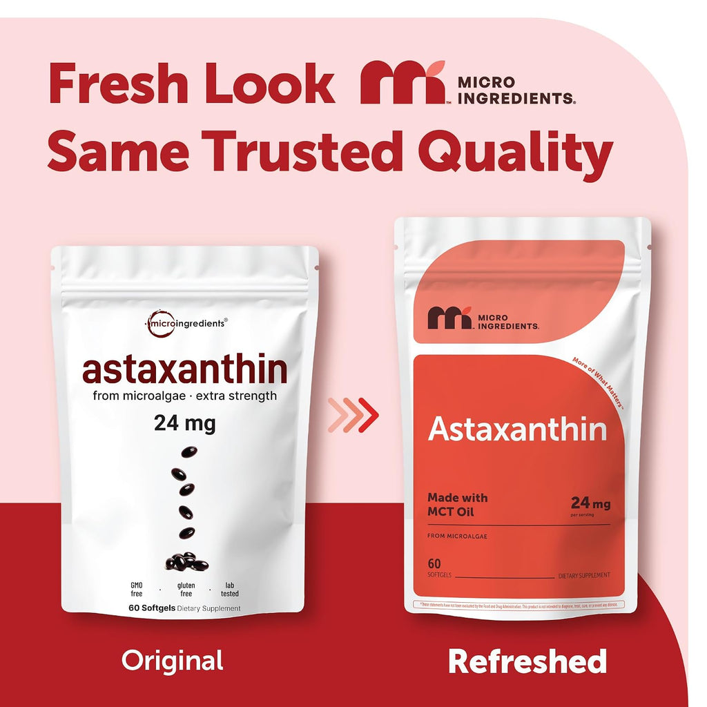 Astaxanthin 24 mg antioxidant benefits