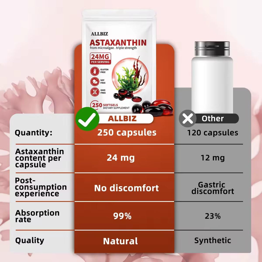 Astaxanthin 24 mg antioxidant benefits