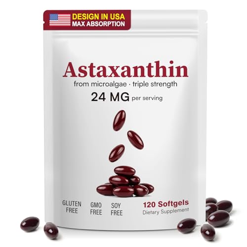 Astaxanthin 24 mg softgels for health