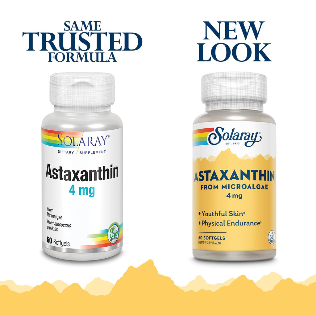 Astaxanthin 4 mg antioxidant support