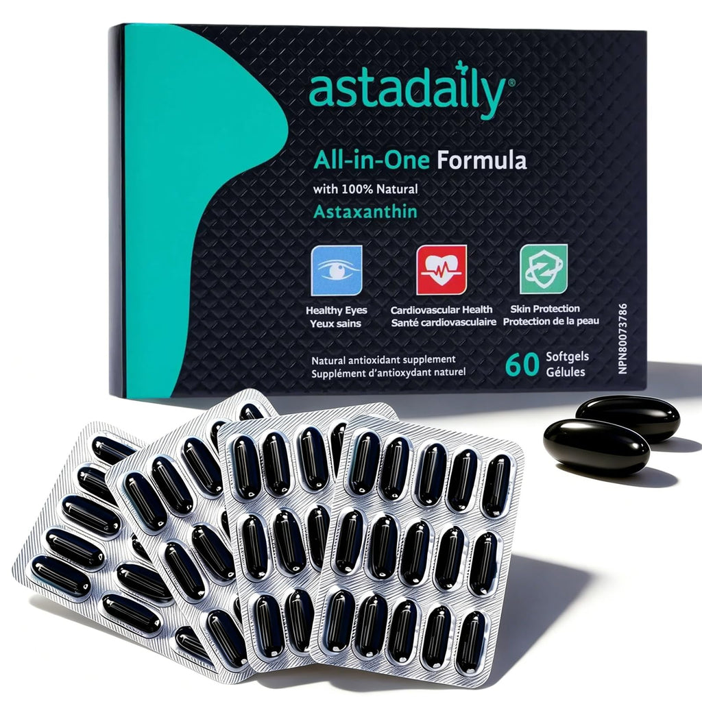 Astaxanthin 6 mg softgels for skin health