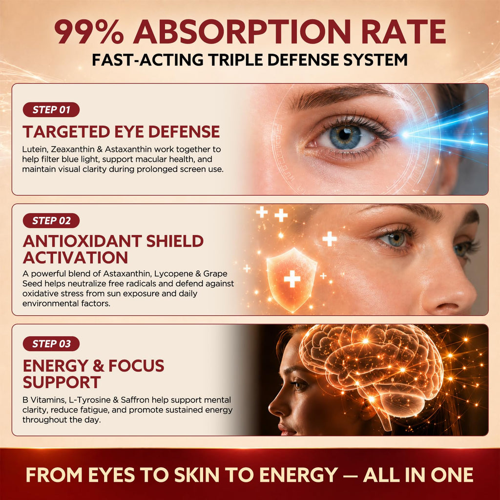 Astaxanthin and Lutein combo for vitality