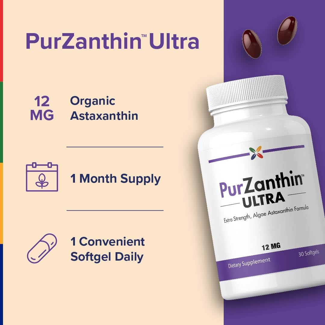 Astaxanthin antioxidant support supplement