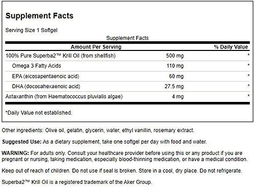 Astaxanthin benefits in krill oil