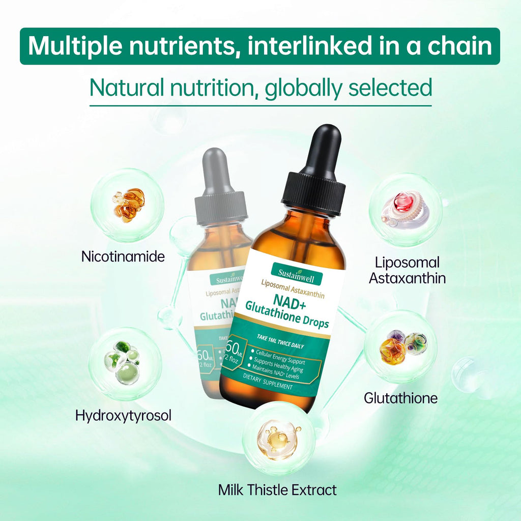 Astaxanthin drops for skin health