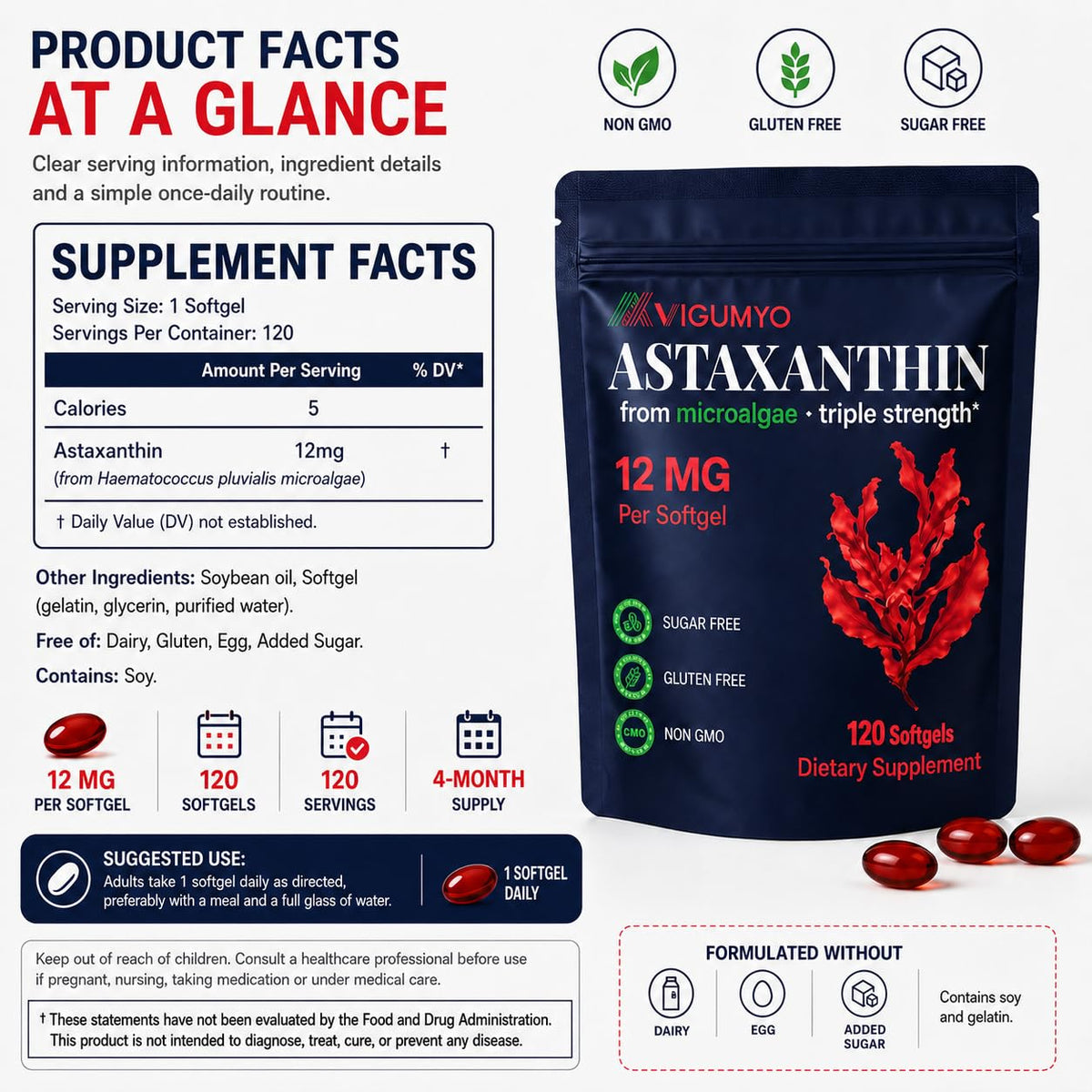 Astaxanthin for athletic performance enhancement