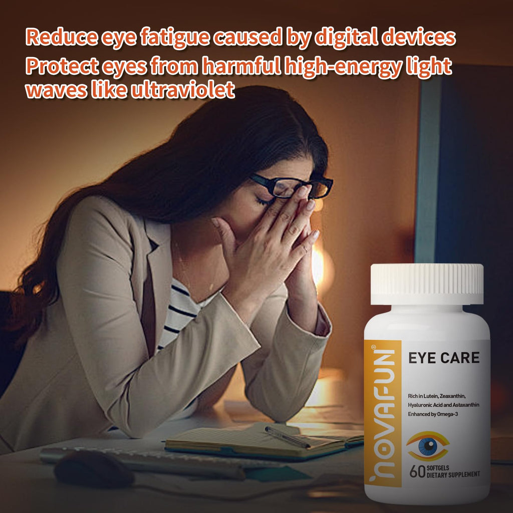 Astaxanthin for enhanced eye protection