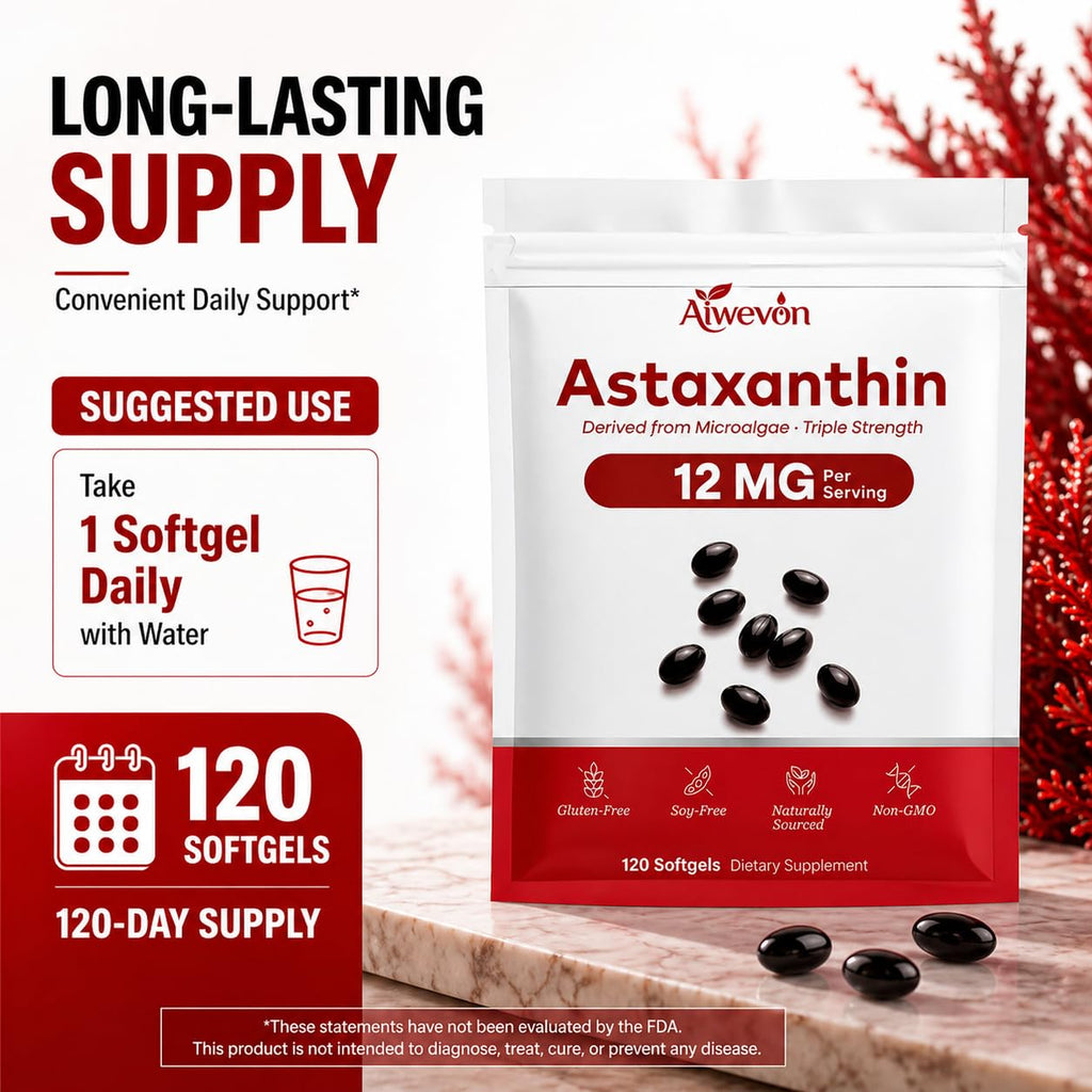 Astaxanthin for eye health protection