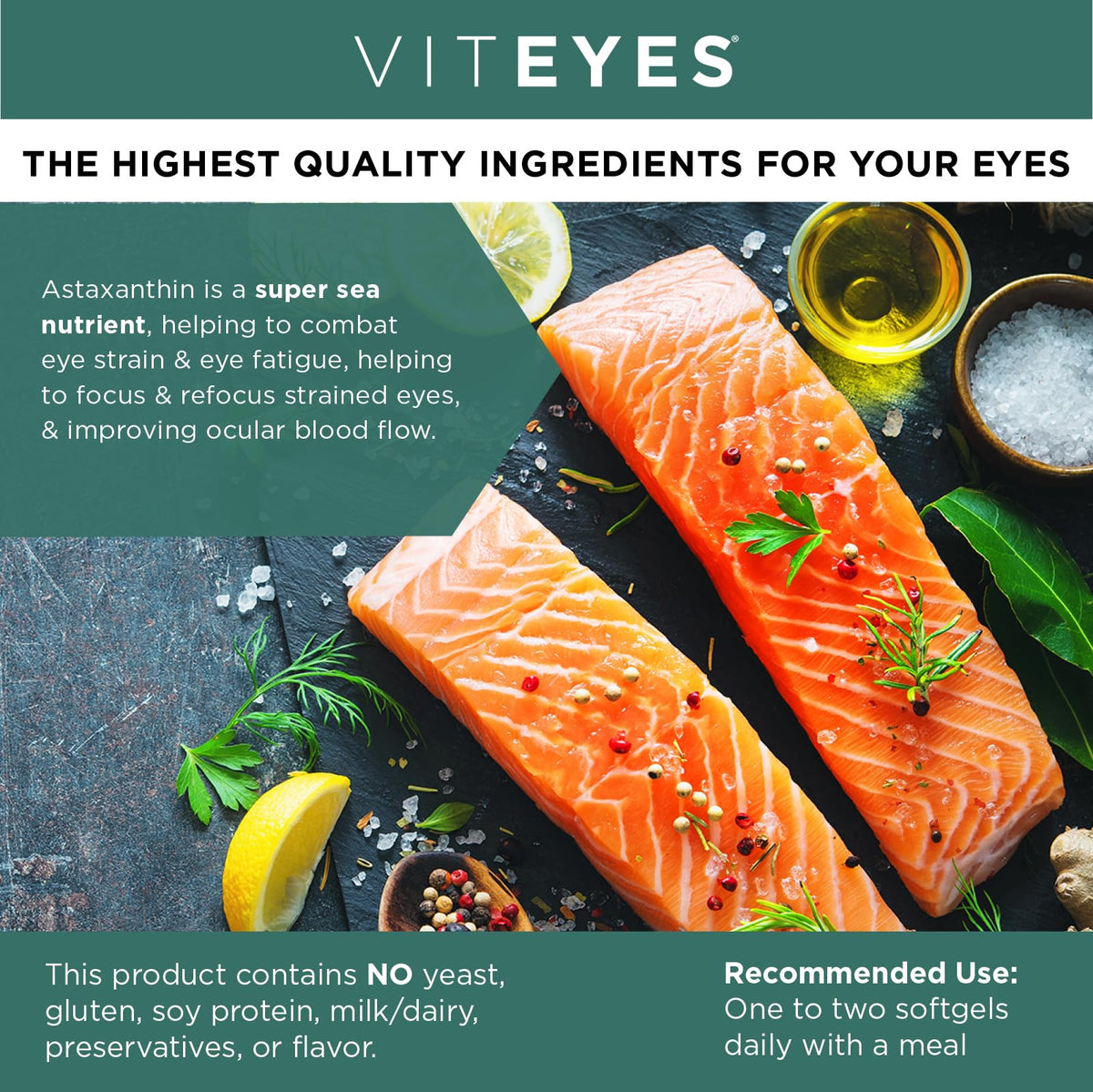 Astaxanthin for eye health support