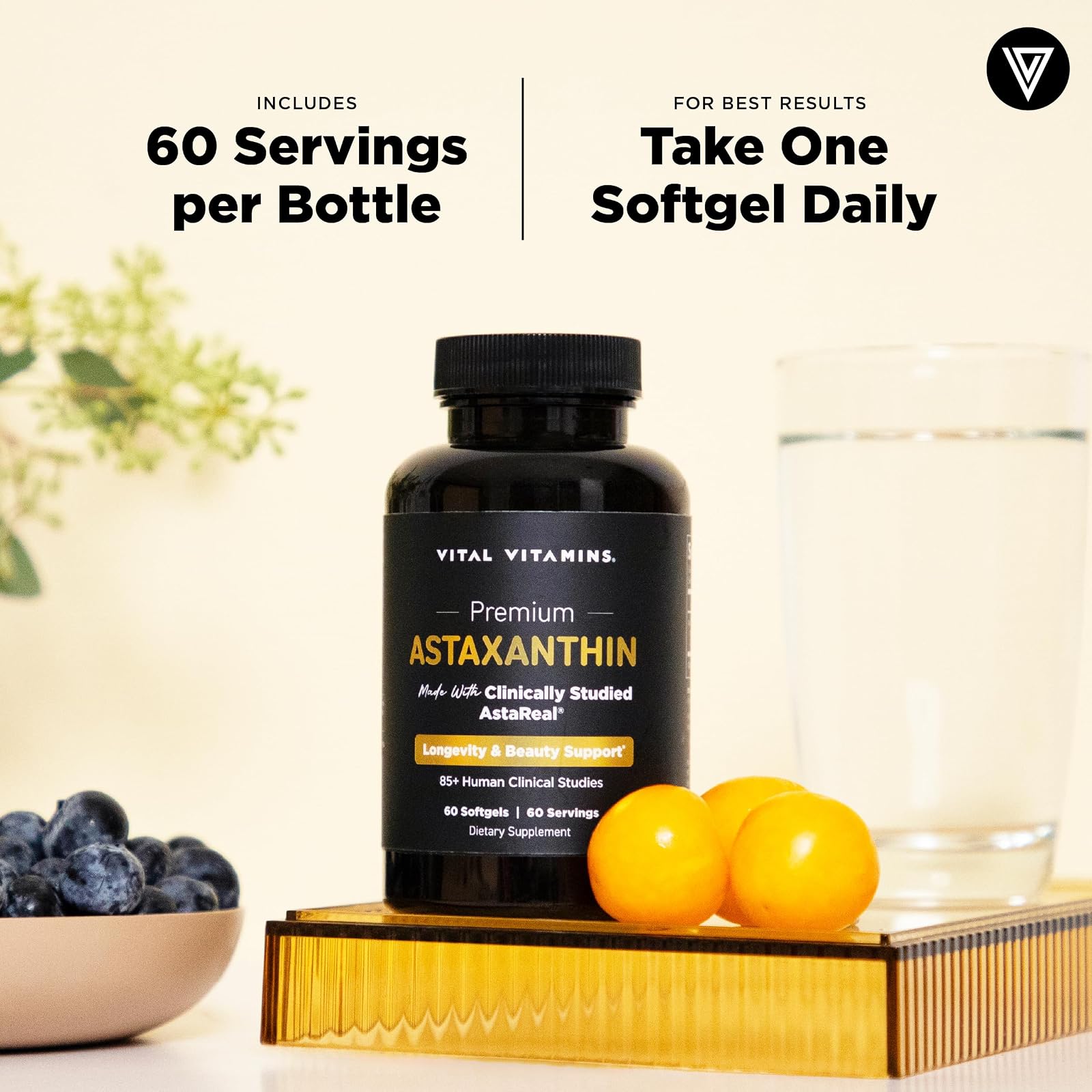 Astaxanthin for overall wellness