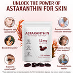 Astaxanthin for skin and eye support