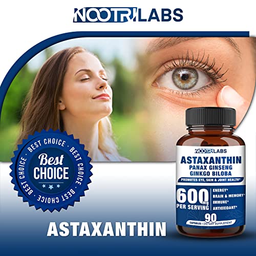 Astaxanthin ginkgo biloba for tinnitus relief