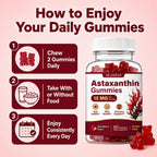 Astaxanthin gummies for eye health